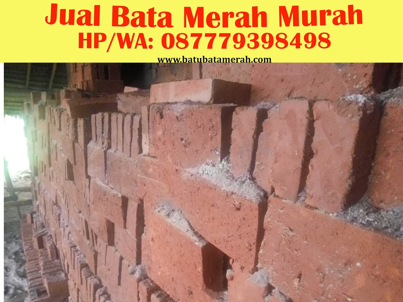Jual Bata Merah Press Grobogan - Jateng | 087779398498 | CV.PUTRA USAHA