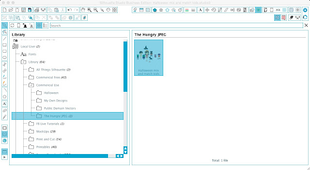 Organizing Commericial Use Files in Silhouette Studio Library Folders ...
