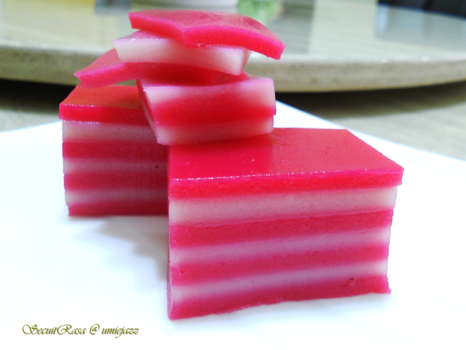 Resepi Kuih Lapis Lembut