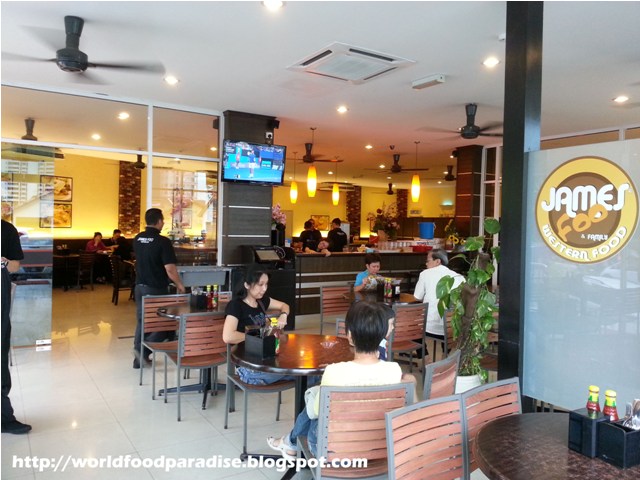 WORLD FOOD PARADISE: James Foo Western Food