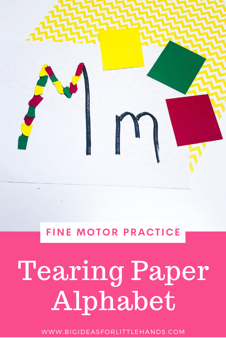 Fun Fine Motor Alphabet Activities for Kindergarten - Big Ideas for ...