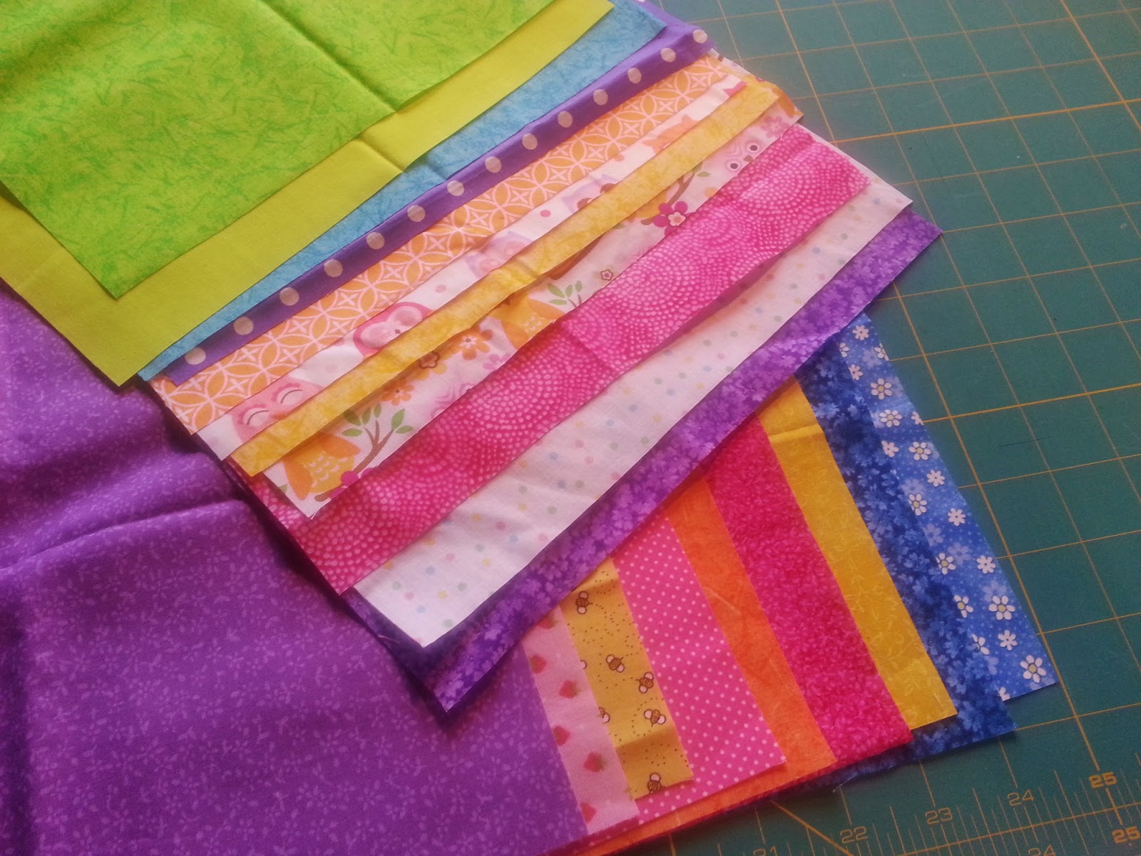 Thin Line Quilts: Baby Girl Patchwork Blanket Top