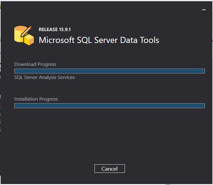 Install SQL Server Data tools for Visual Studio 2017 - Pubudu Dewagama