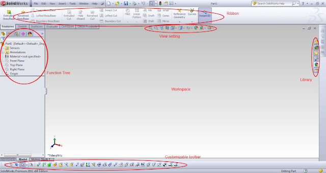 CAD for Dummies: SolidWorks - User Interface