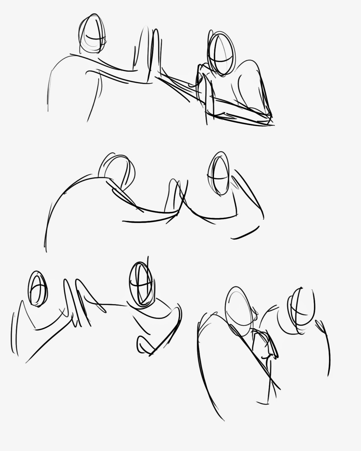 Michelle Rakar's Art Cave: ASC Gesture Drawings