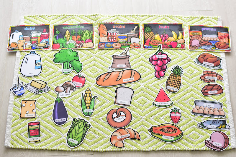 Food Pyramid and Food Groups Activities for Kids | The Pinay Homeschooler