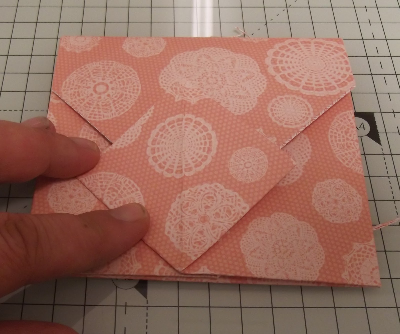 Night Owl Designs: Triangle Fold Card Tutorial