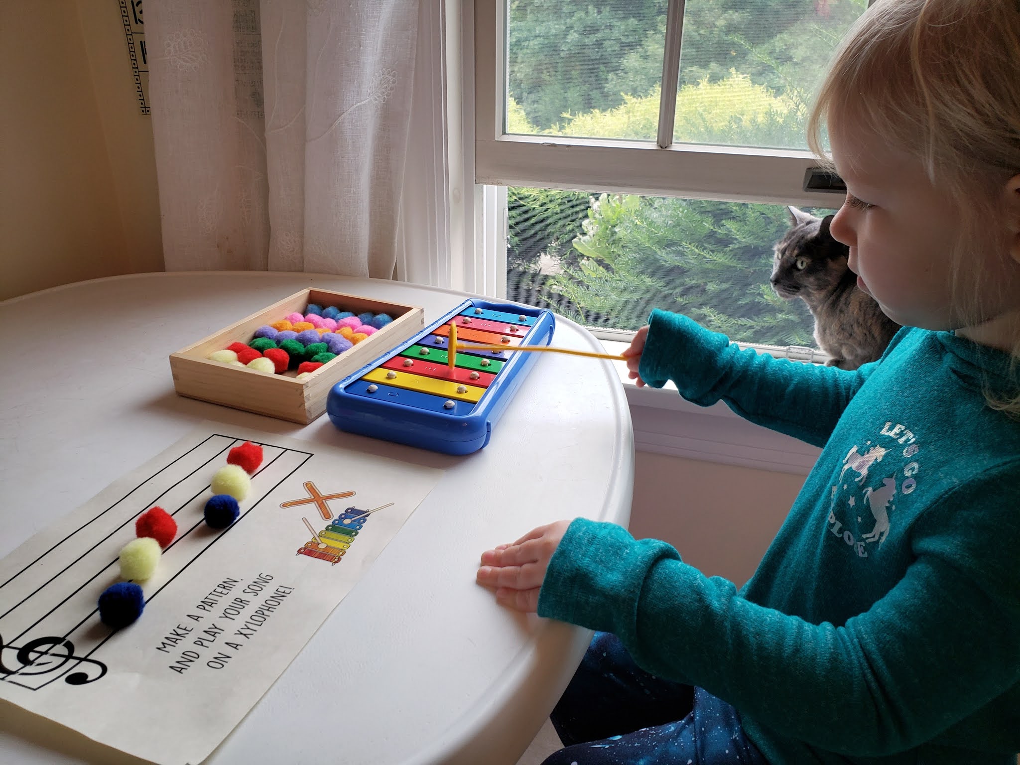 Mom's Tot School: X is for Xylophone!