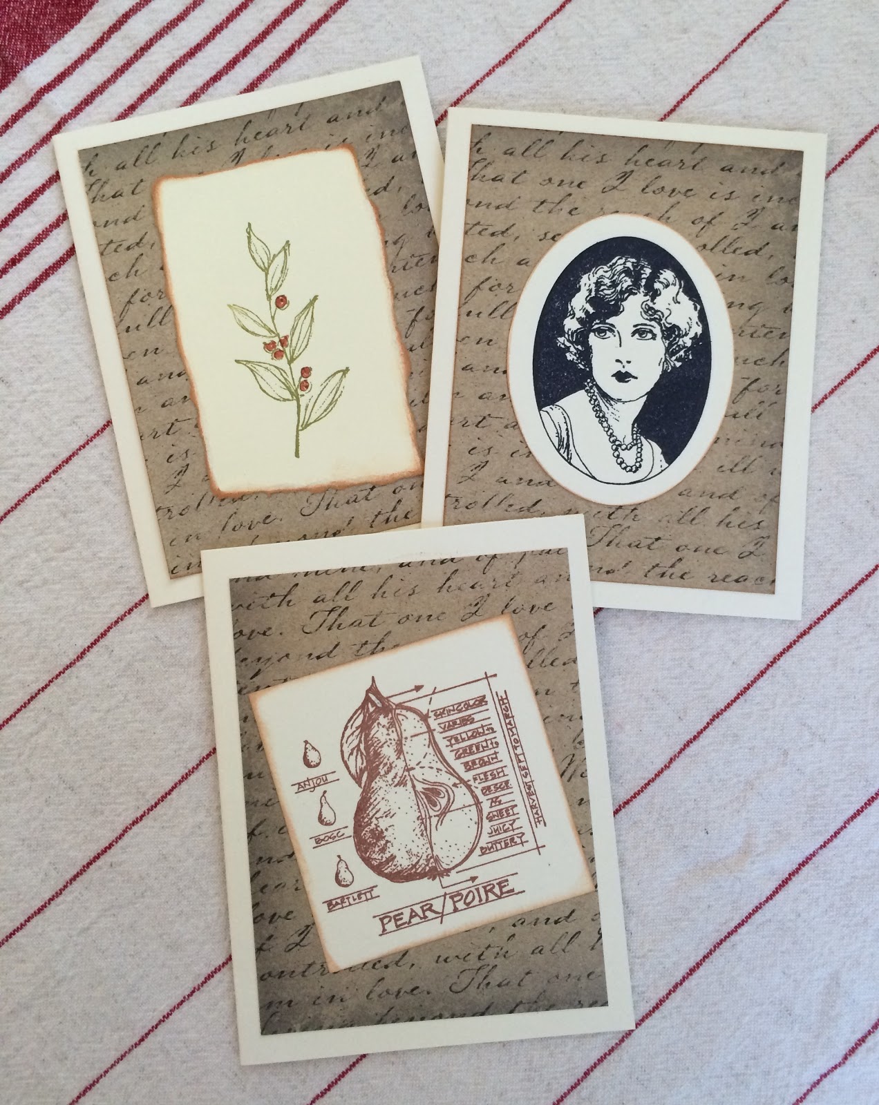 Annie Suzabella: Vintage Style Note Cards