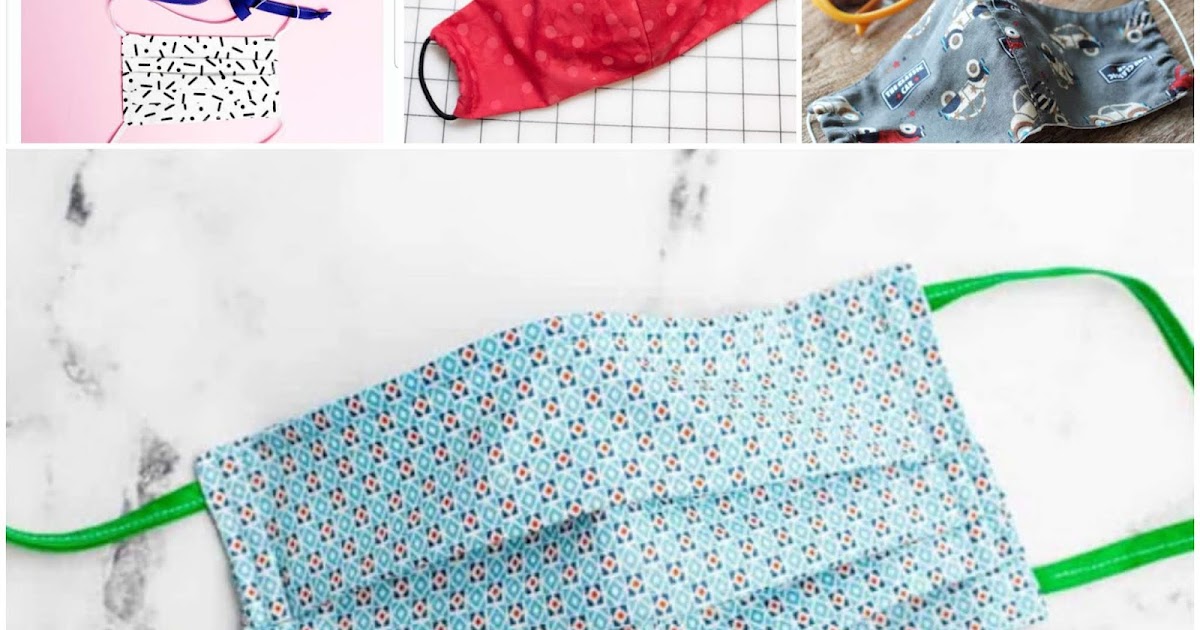 5 free DIY face mask patterns and tutorials | All about patchwork and ...