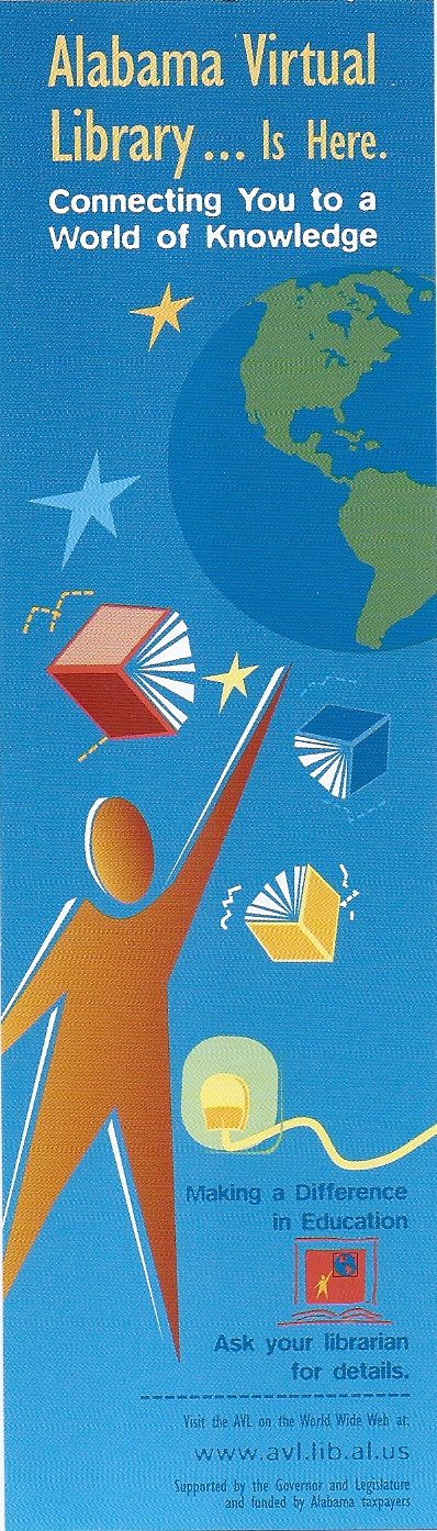 Alabama Yesterdays: Alabama Library Bookmarks