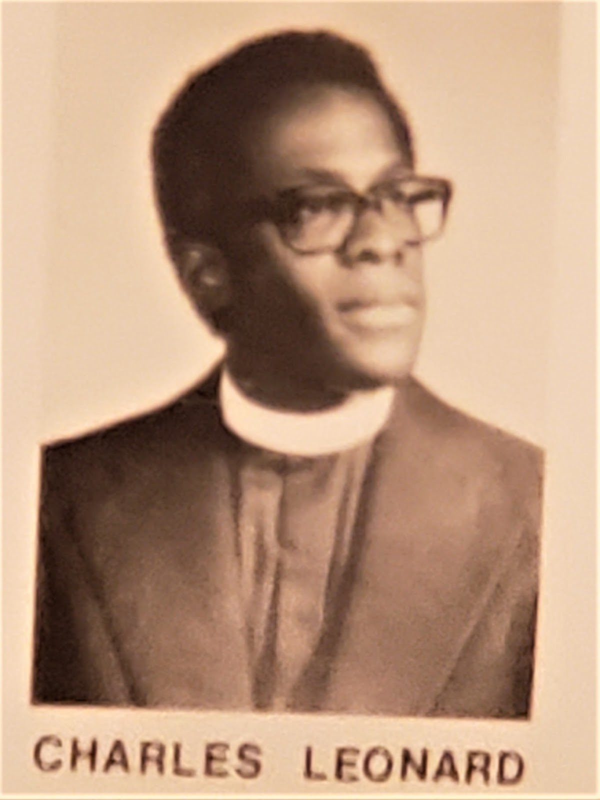 Snapshots in Life: Dr. Charles Leonard-Pastor, Chaplain [Military ...