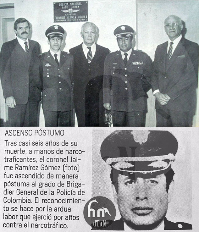 ASESINATO DEL CORONEL JAIME RAMÍREZ
