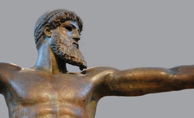 El arte no es helarte: Poseidón del cabo Artemision (460 a.C.)