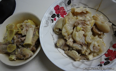 Recetas de cocina con Mory: Patas de puerco capeadas en salsa roja