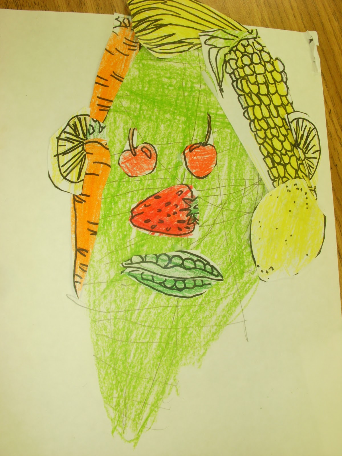 ARTASTIC! Miss Oetken's Artists: Arcimboldo Self Portraits