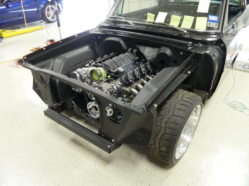 '67 Nova Project: Final Assembly - Inner Fenders & Core Support (August ...