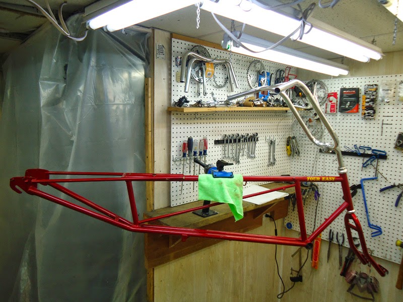 John's Bicycle Restorations: Steve T's 1980's Tour Easy Recumbent ...