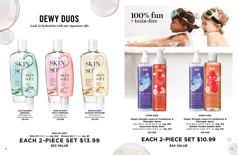 The New Avon Catalog: Avon Catalog Love Your Body Sale Flyer