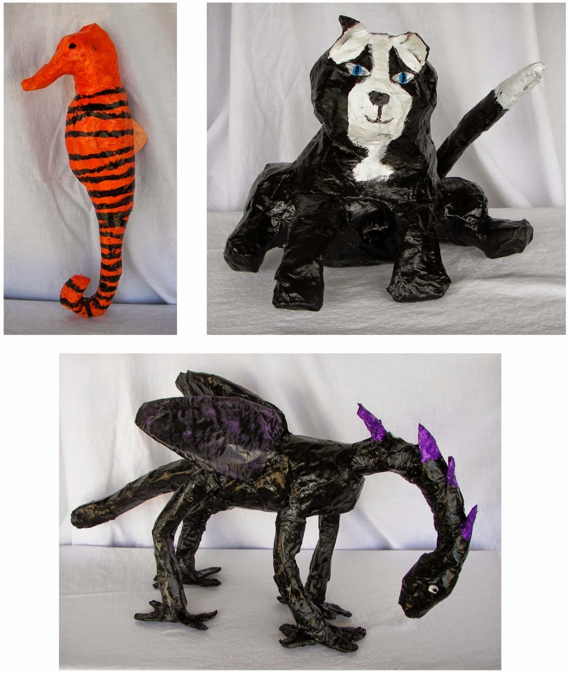 The Rolling Artroom: Paper Mache Animals (4th-6th Grade)