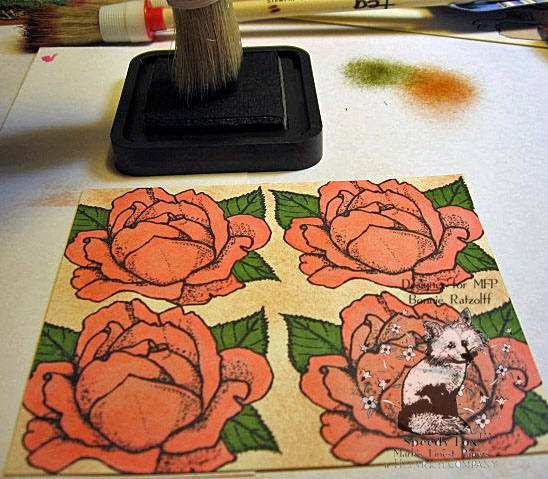 Stamping In The Light: Basic Color Stippling