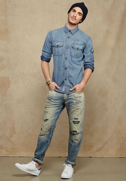 Top 11 Denim shirts for man