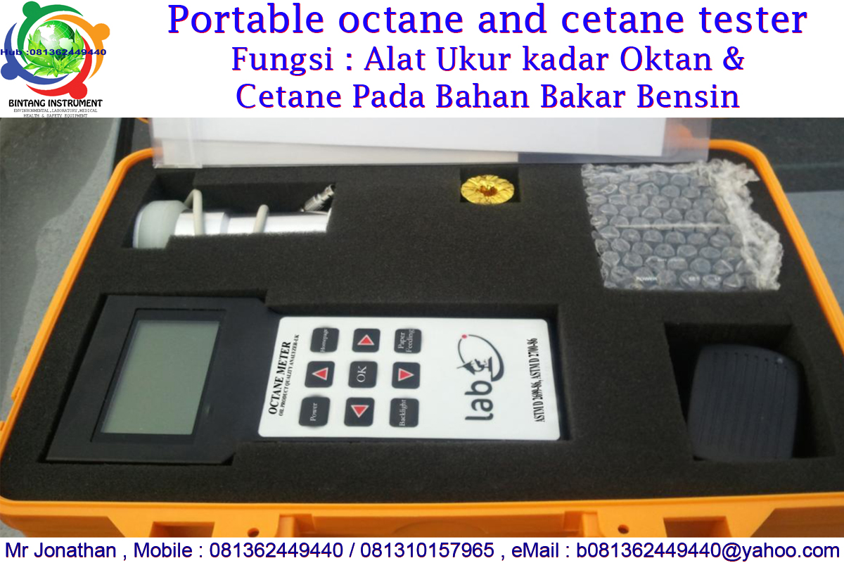 BINTANG INSTRUMENT : 081362449440 Jual Portable Octane & Cetane tester ...