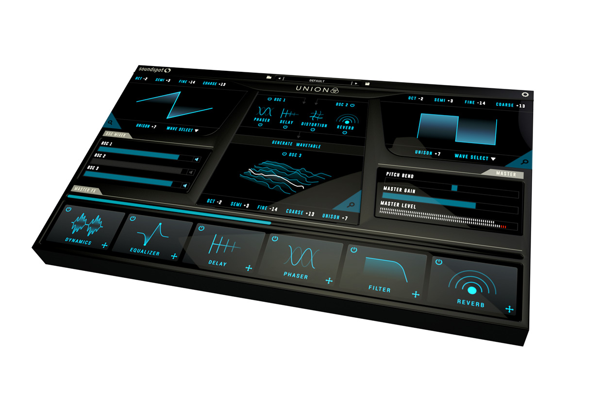 MATRIXSYNTH: SoundSpot Union Software Wavetable Synthesizer Plugin VST ...