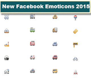 New Complete Symbols for Facebook (Emoji) 2015