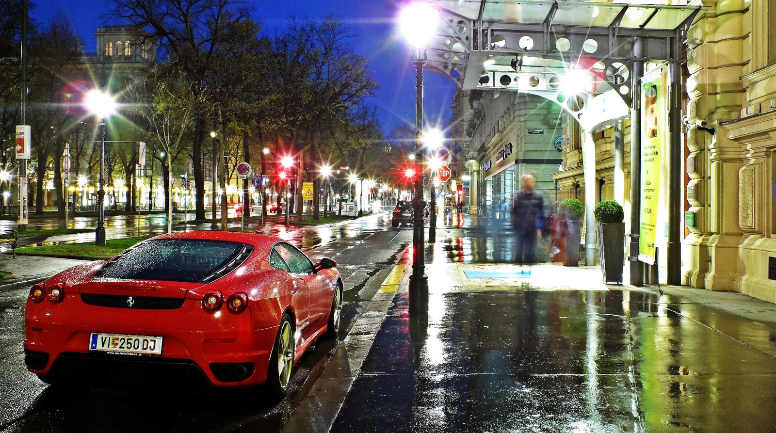 Siemek Cars Spotting : Ferrari F430 in rain