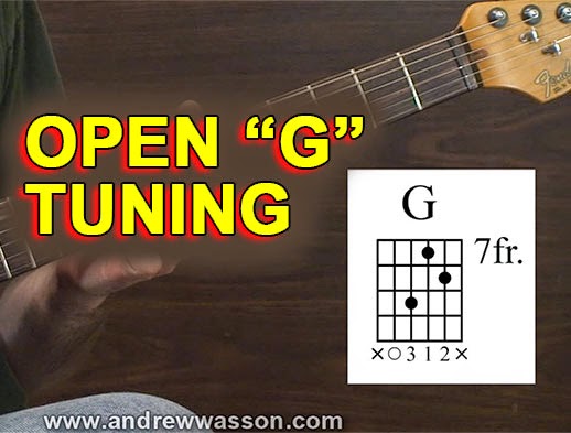 GuitarBlog: Open "G" Tuning | Creative Guitar Studio