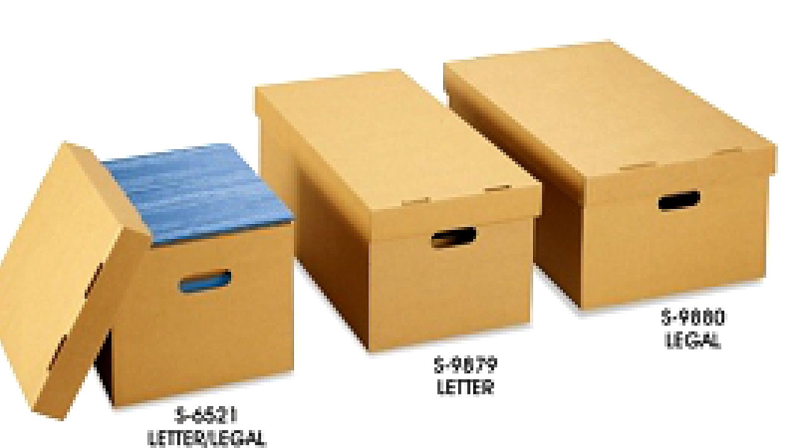 Paper File Boxes - Box Choices