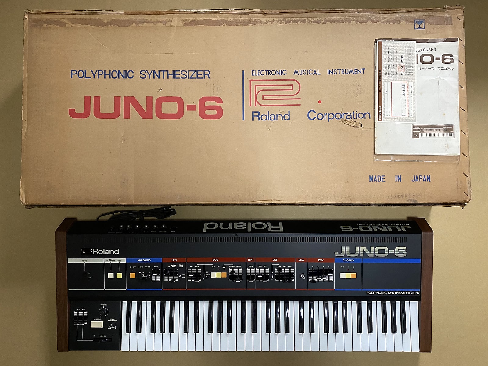 MATRIXSYNTH: Roland Juno-6 w/ Original Box