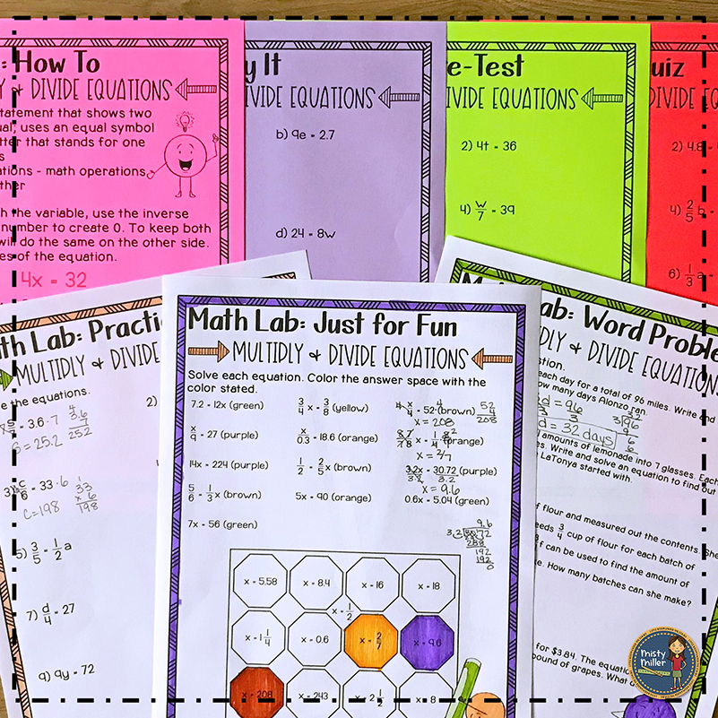 Math Intervention Lab Resources for the Classroom or Distance Learning