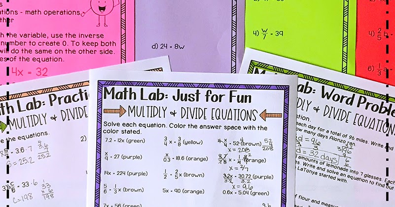 Math Intervention Lab Resources for the Classroom or Distance Learning