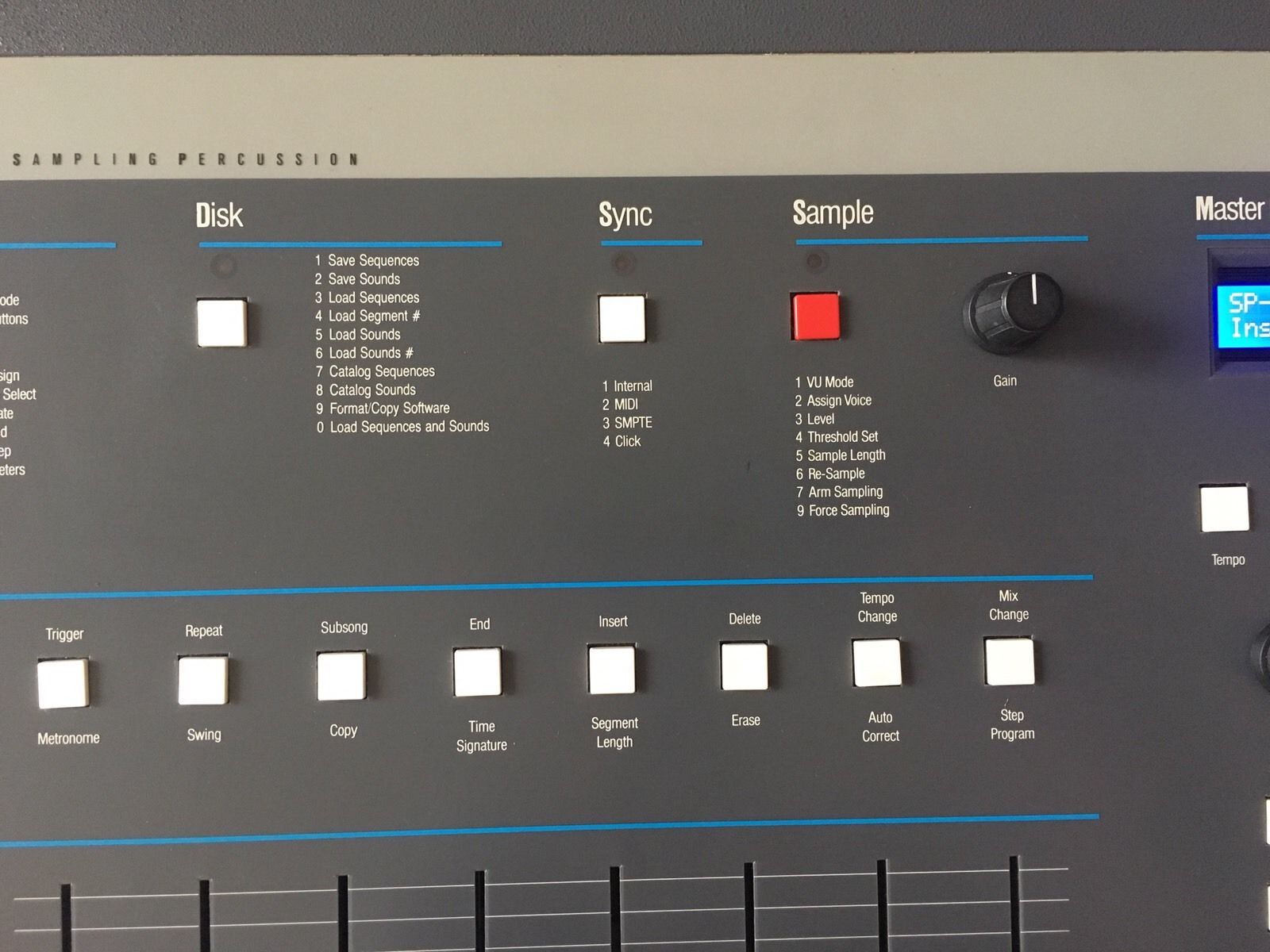 MATRIXSYNTH: First Edition Emu Sp1200 Grey w/ Updated Screen & Floppy Drive