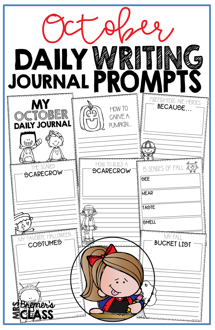 October Writing Activities for the Whole Month! | Mrs. Bremer's Class