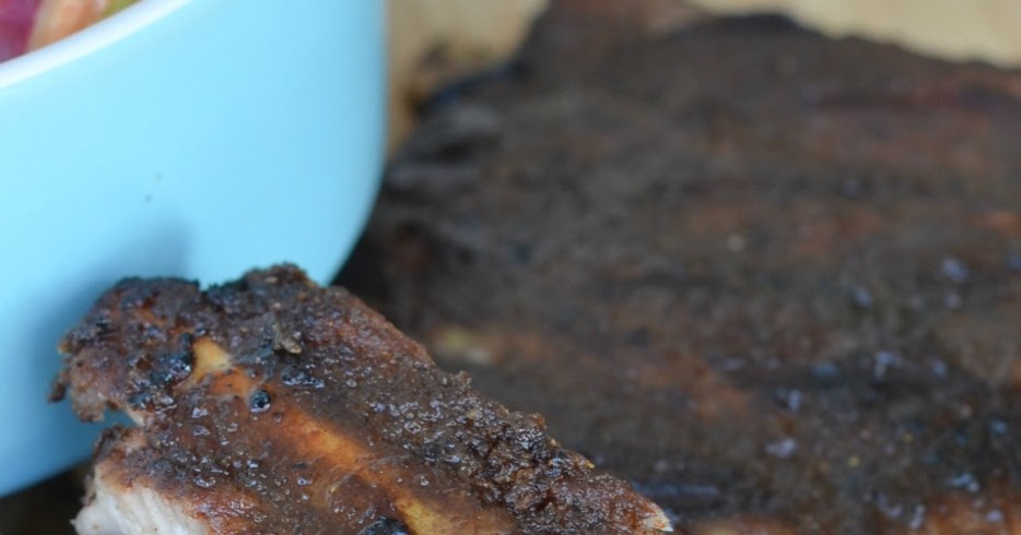 The Crazy Kitchen: BBQ Indian Spiced Ribs with Sticky Ginger Glaze