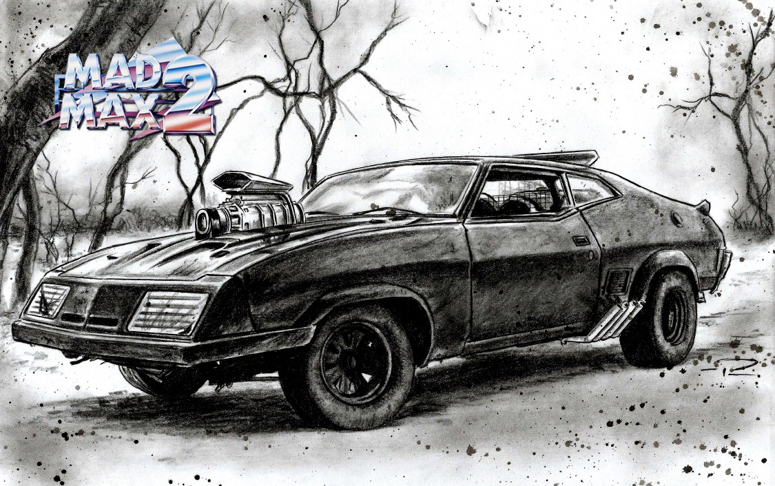 patart: MAD MAX 2 THE ROAD WARRIOR INTERCEPTOR V8