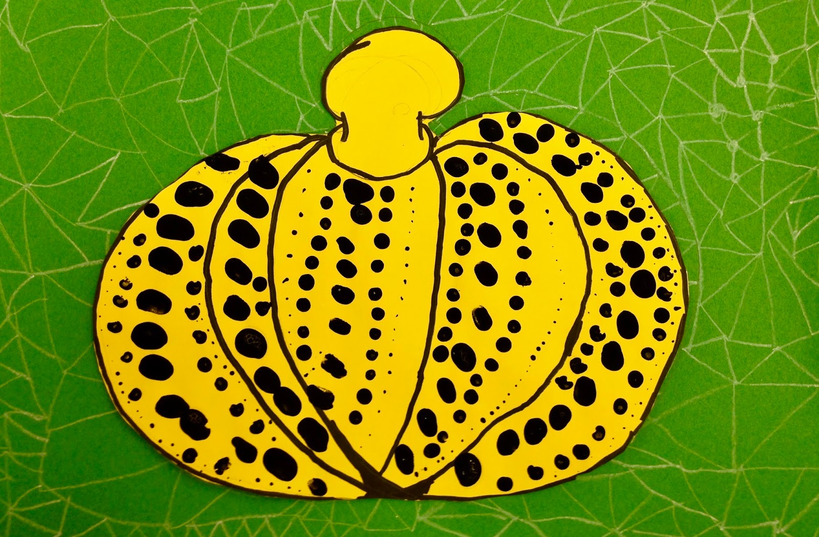 candice ashment art: Get your Yayoi Kusama polka dot Pumpkin