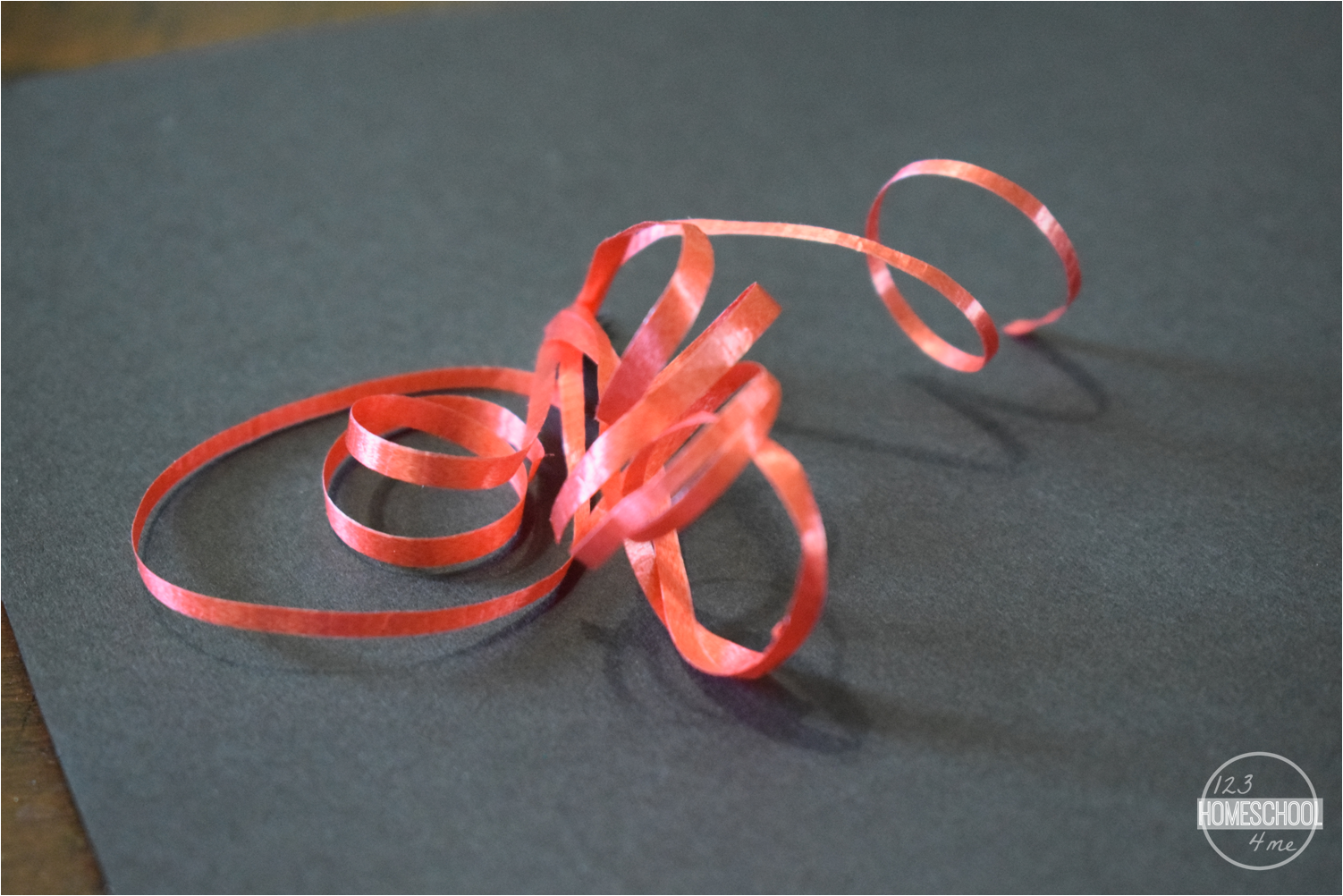 Ribbon Fireworks Craft for Kids