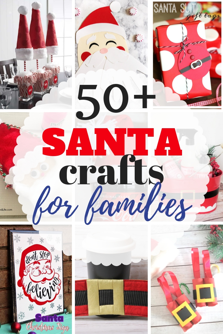 50+ Santa Crafts for Families | Sew Simple Home