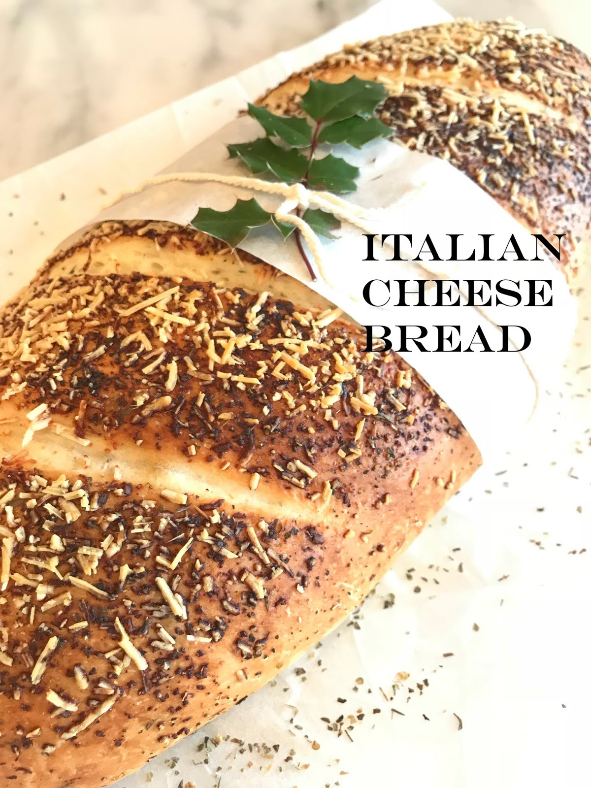 Italian Cheese Bread - Purple Chocolat Home