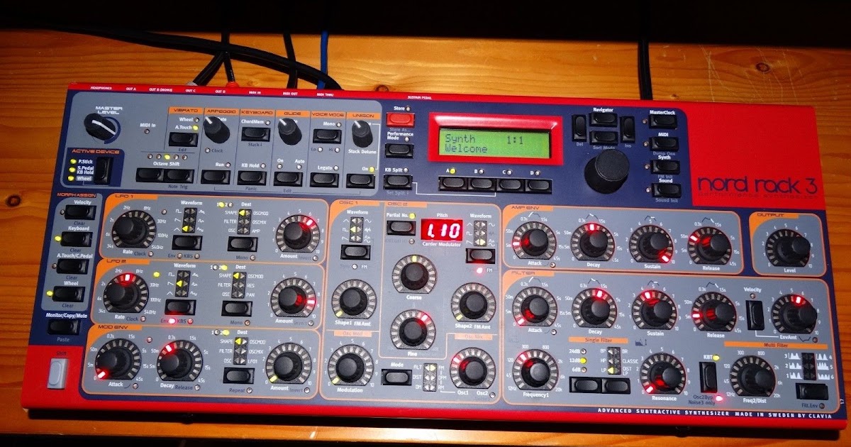 MATRIXSYNTH: Clavia Nord Lead 3 Rack