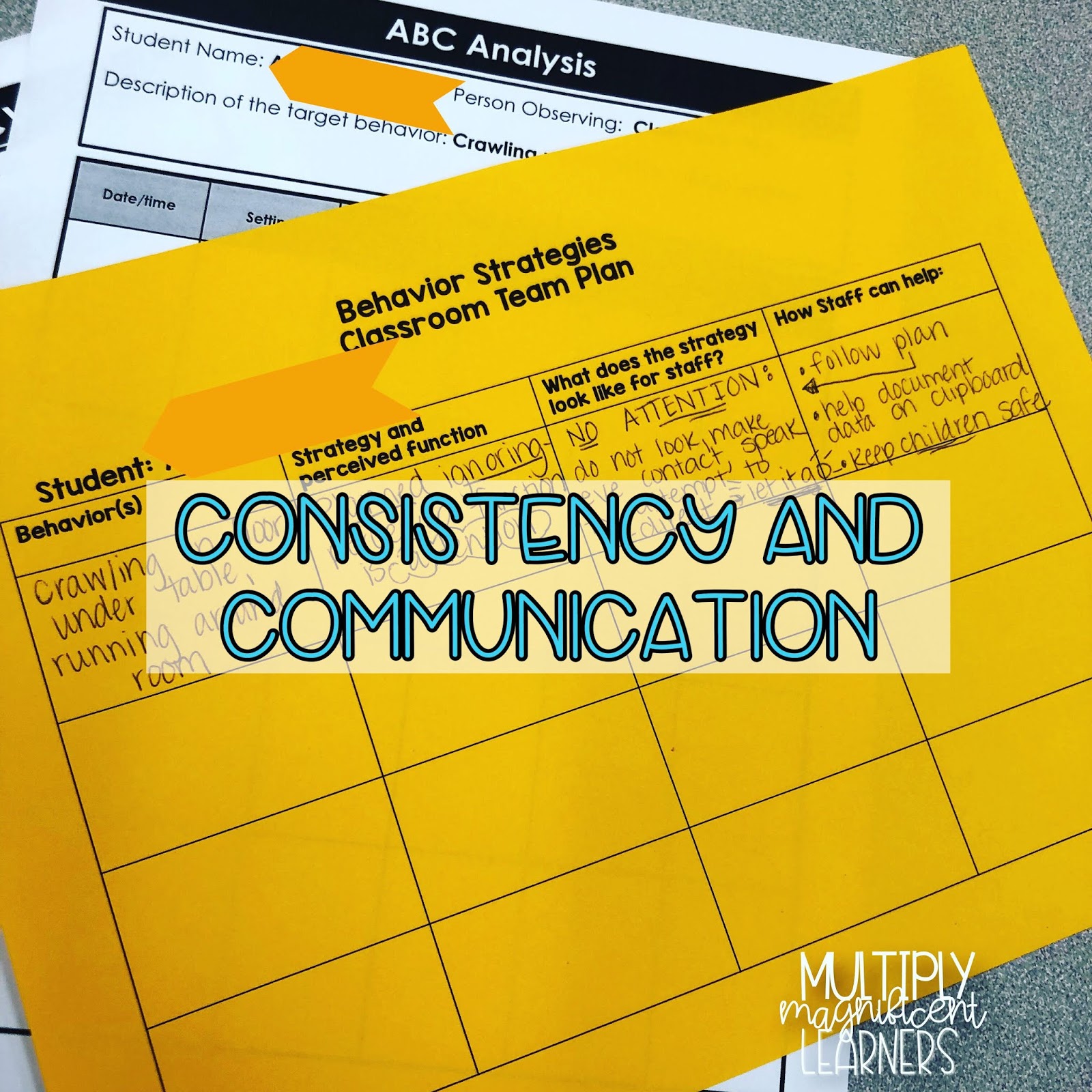 Top 5 Things I learned from the Behavior Specialist - Multiply ...