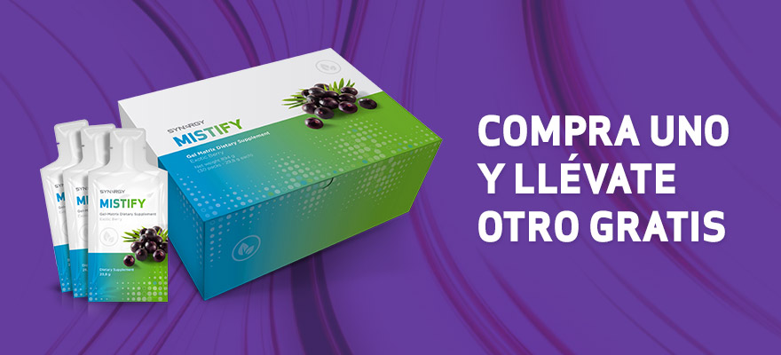 Gel Mistify: ¡Compra uno y llévate otro gratis! - Spain - Synergy ...