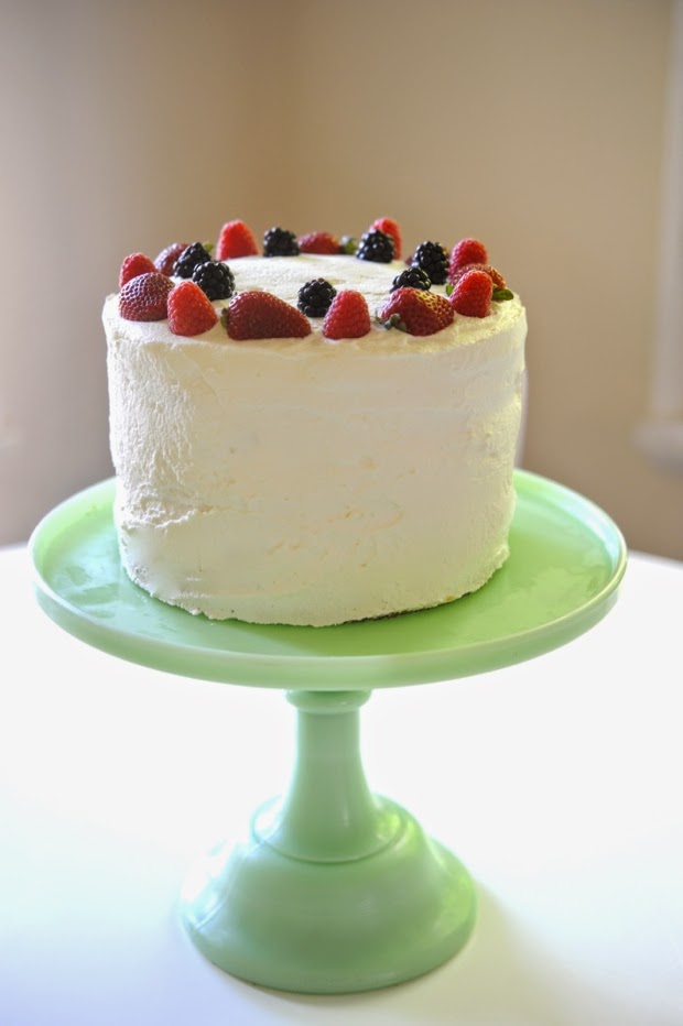 Friday Favorites: Triple Berry Cake - East Meets South