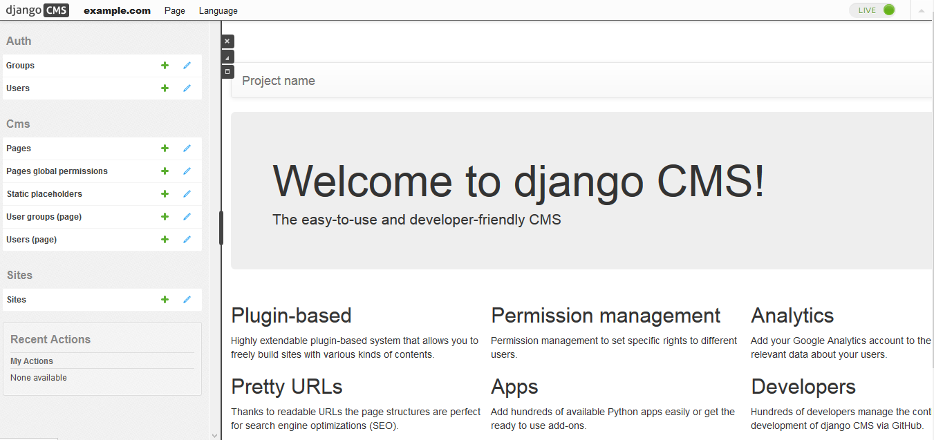 ใช้ Django CMS ง่าย ๆ ใน Python ~ Python 3