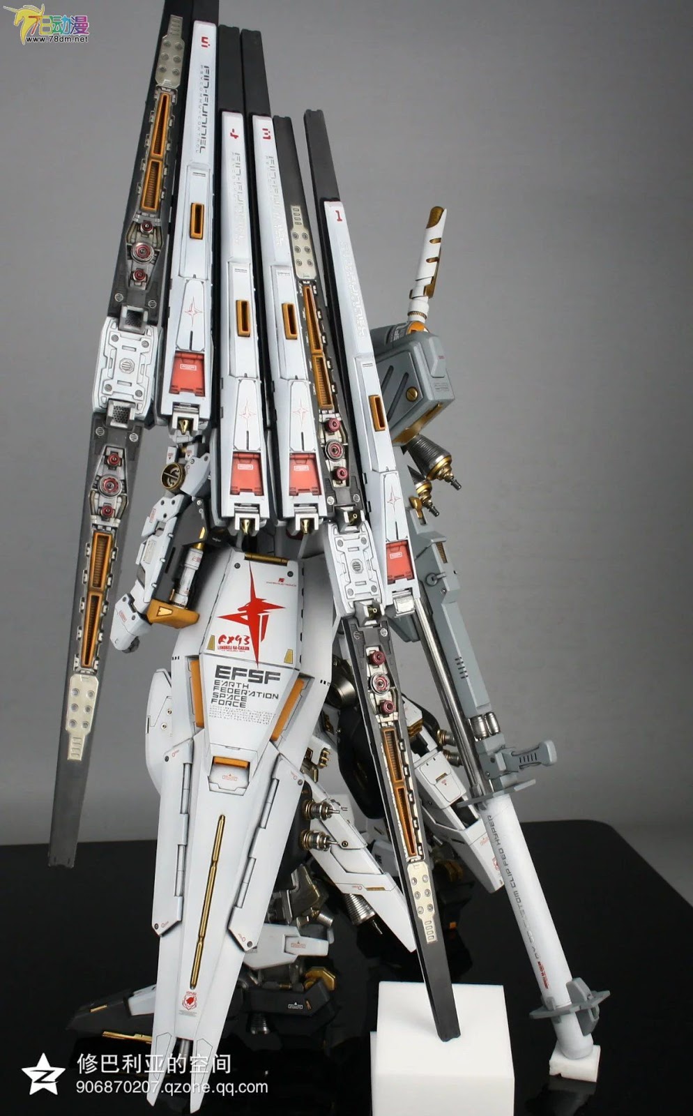 GUNDAM GUY: G-System 1/48 Nu Gundam - Painted Build