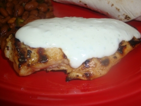 The Devilish Dish: Garlic Lime Chicken with Jalapeno Honey Crema: A.K.A ...